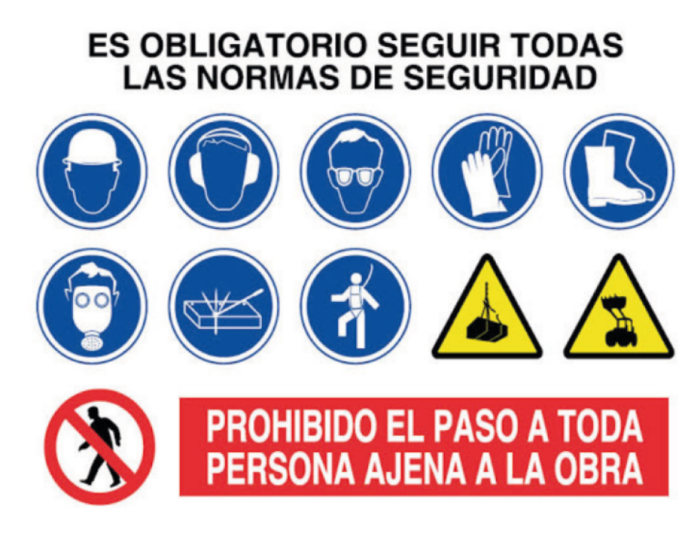 Cartel Normas Seguridad - ART SOLUCIONES