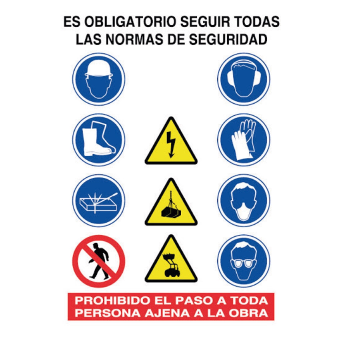 Cartel Normas Seguridad - ART SOLUCIONES